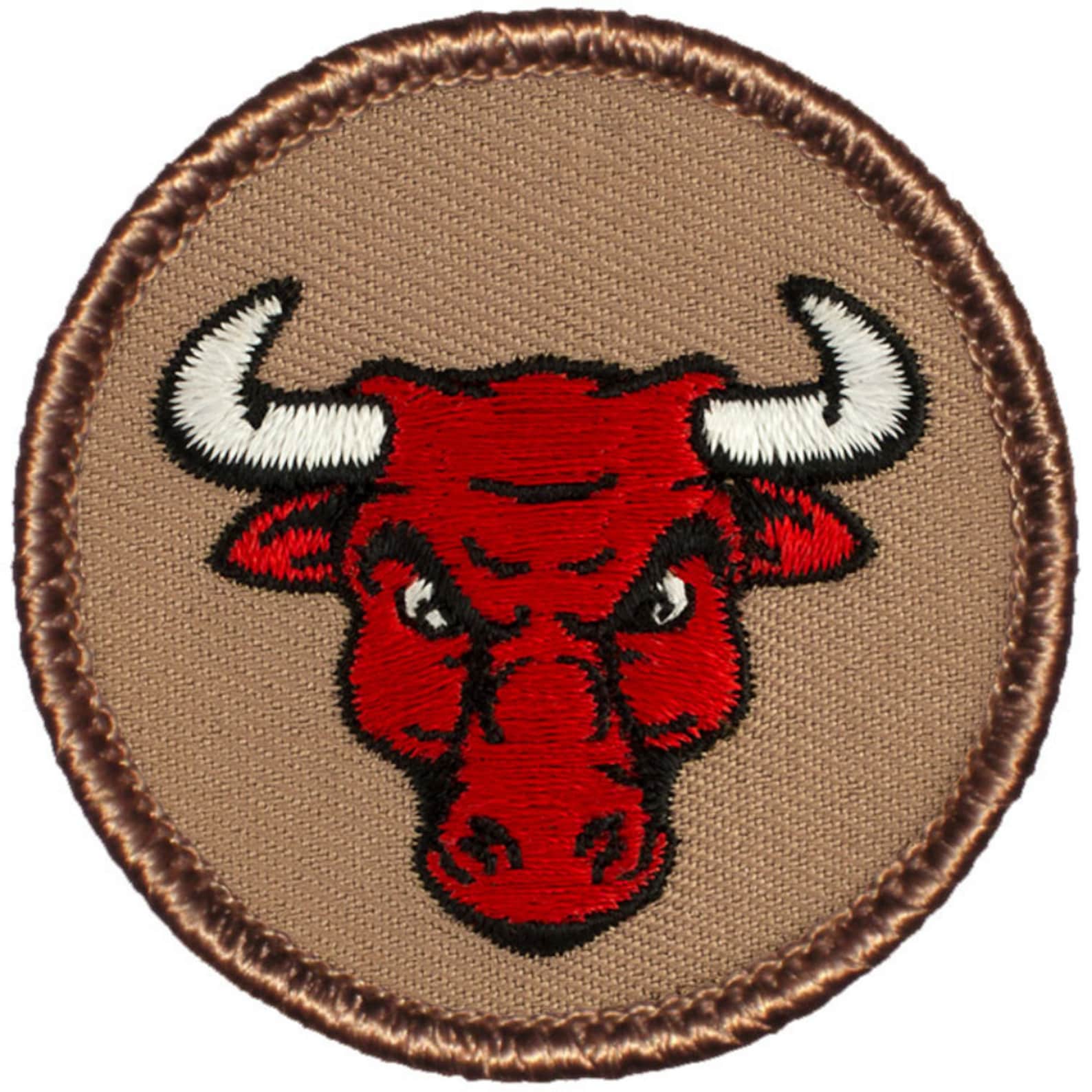 Red Bull Patch 100 2 Inch Diameter Embroidered Patch - Etsy Canada