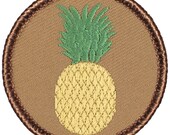 Pineapple Patch 2 Inch Diameter Embroidered Patch - Etsy