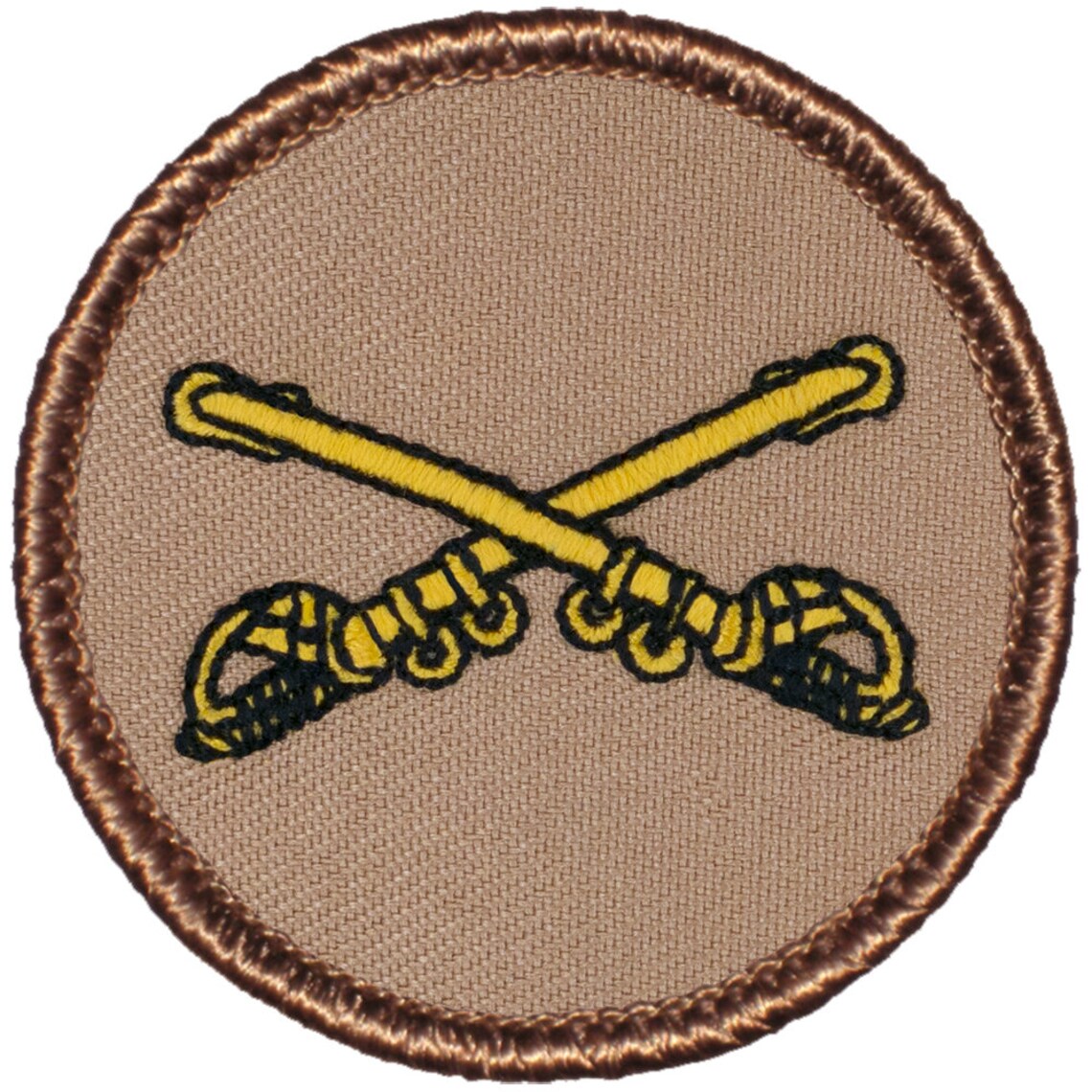 Cavalry Emblem Patch 2 Inch Diameter Embroidered Patch | Etsy