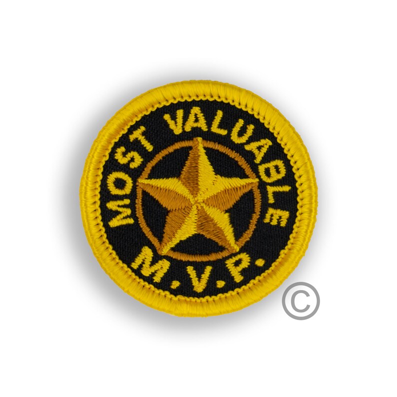 Most Valuable MVP Demerit Badge 1.5 Diameter - Etsy