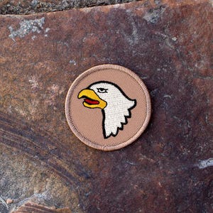 Screaming Eagle Patch (106) – 2 Inch Diameter Embroidered Patch - Etsy