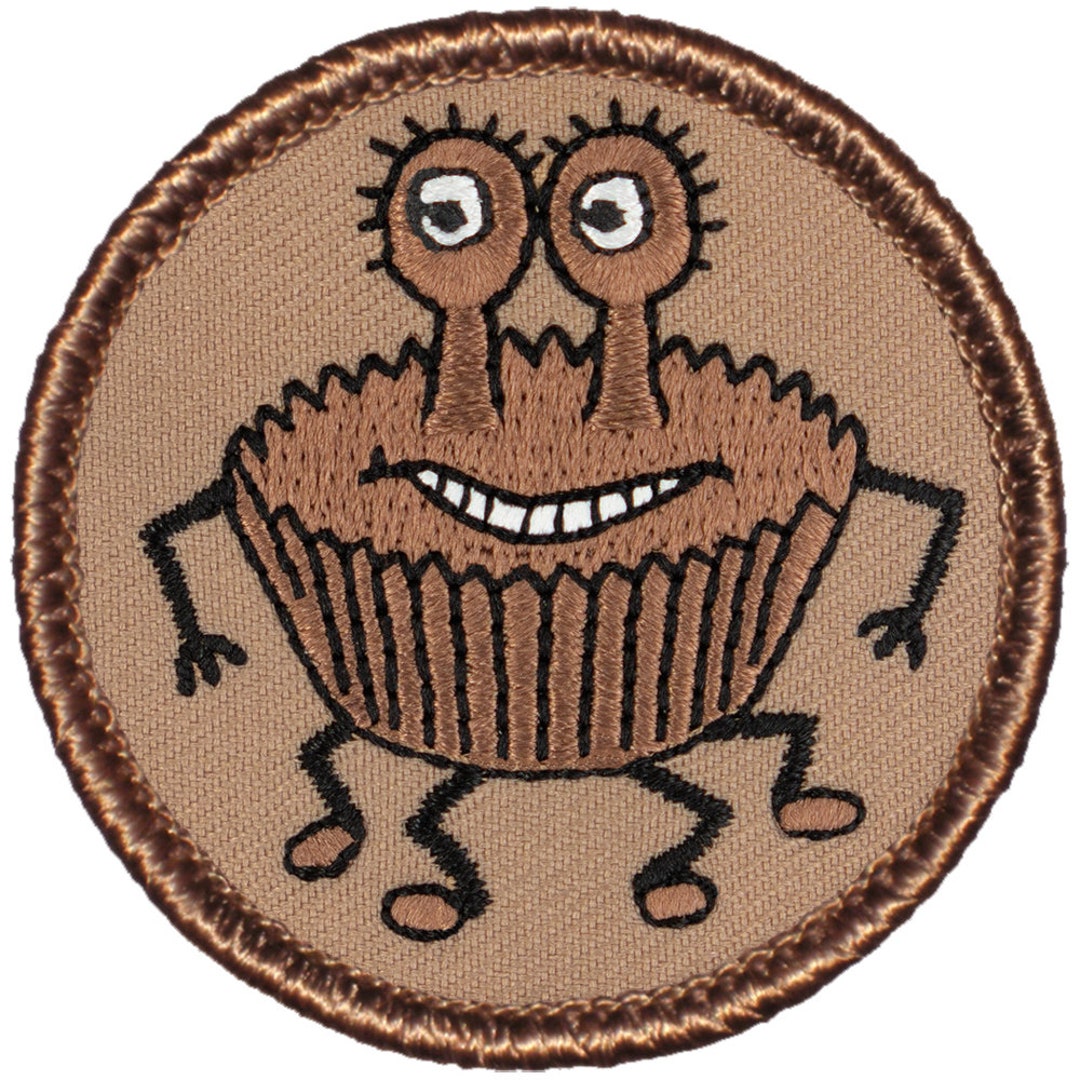 Peanut Butter Cup Patch - 2 Inch Diameter Embroidered Patch - Etsy
