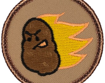 Potato Scout Patch 2 Inch Diameter Embroidered Patch | Etsy