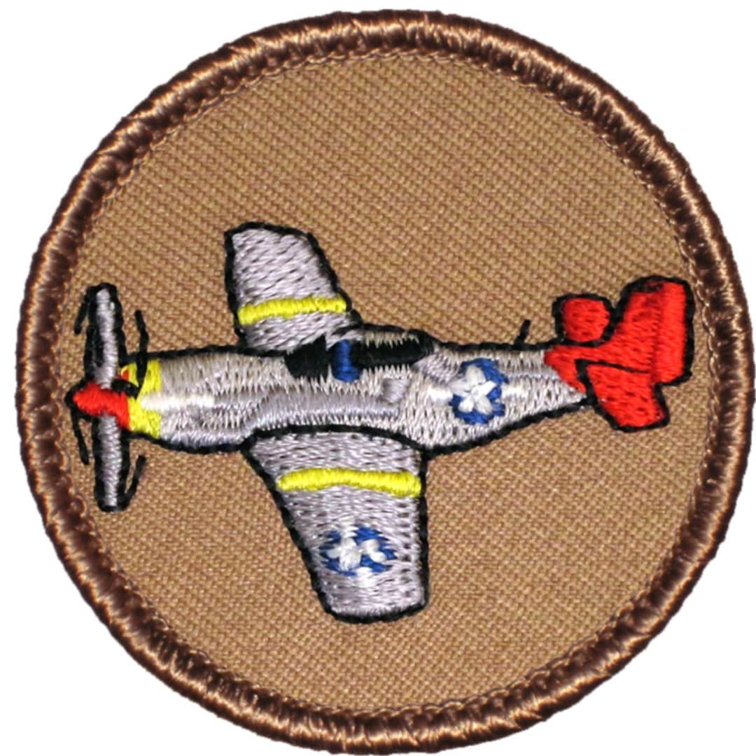 Red Tail Patch (491) 2 Inch Diameter Embroidered Patch - Etsy