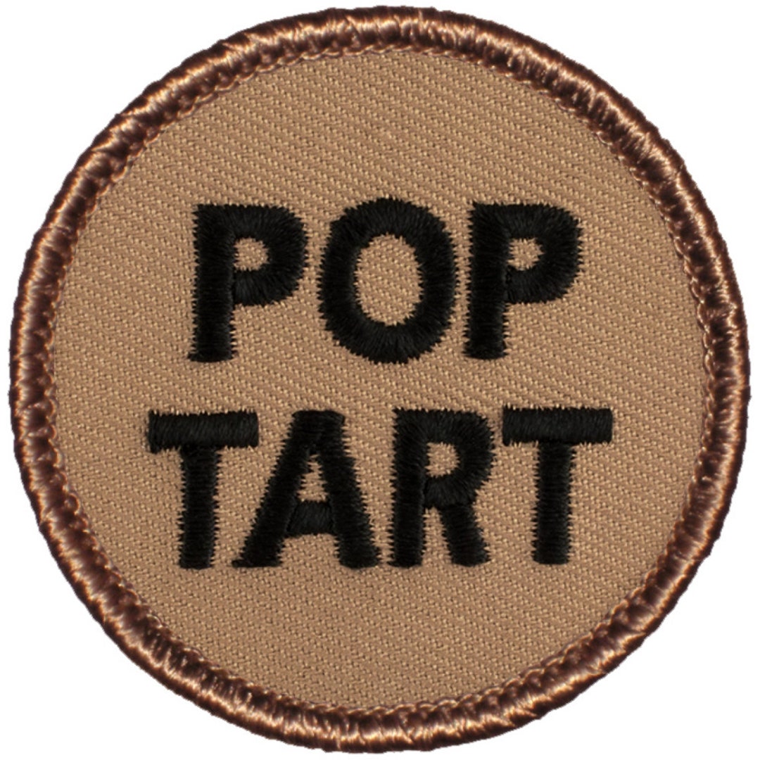 Pop Tart Patch (690) 2 Inch Diameter Embroidered Patch - Etsy