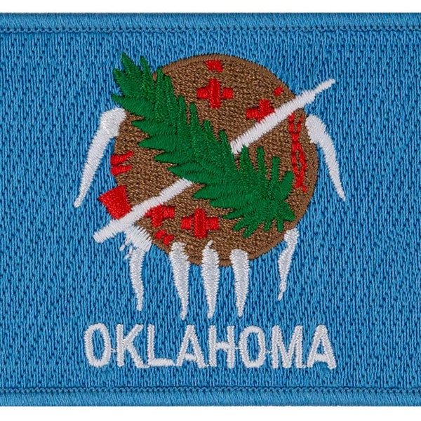 Oklahoma Flag Patch - Etsy