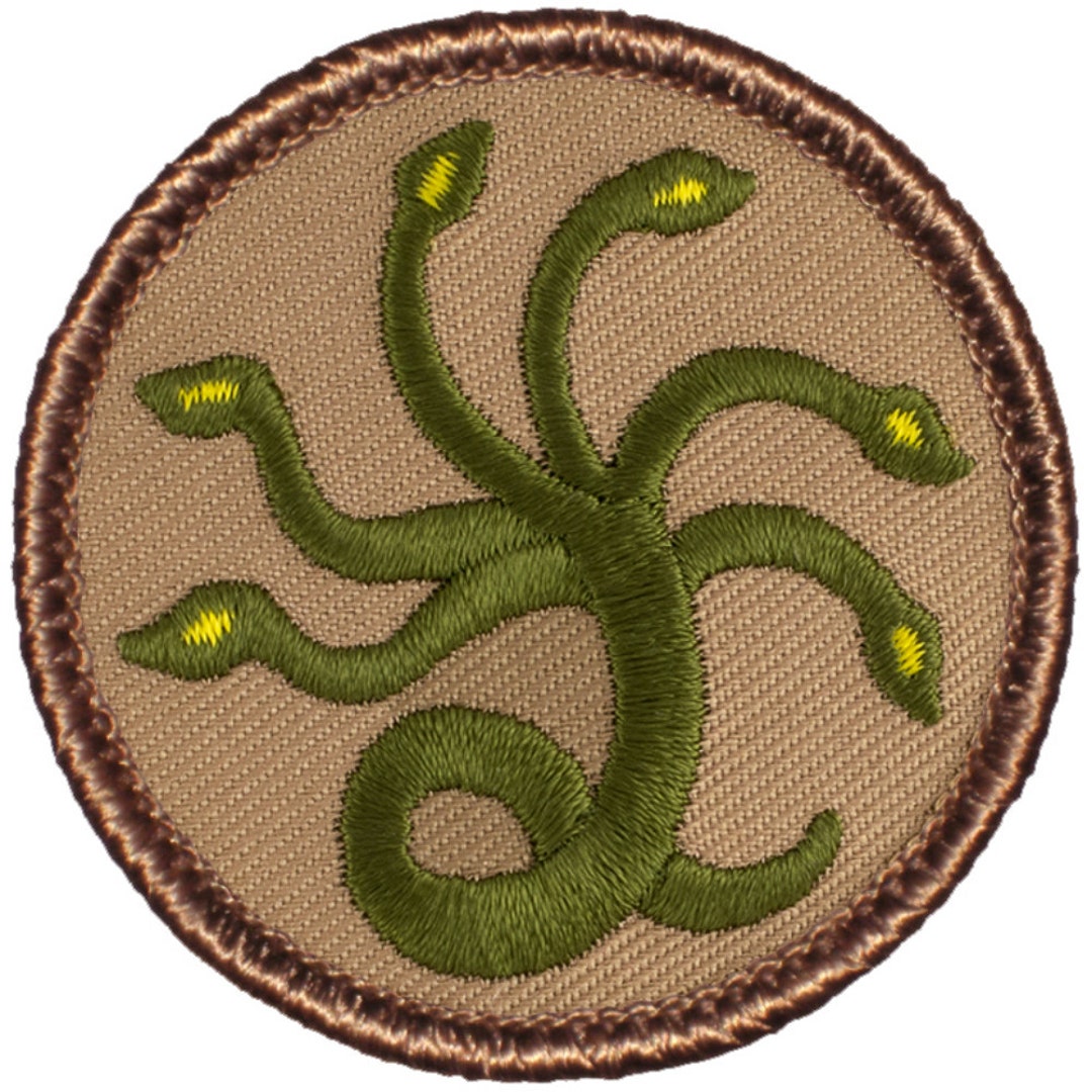 Hydra Patch (485) 2 Inch Diameter Embroidered Patch - Etsy