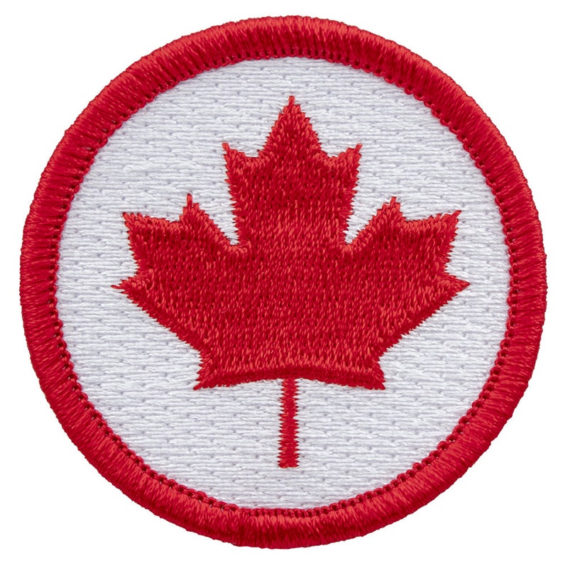 Velcro Patch Maple Leaf - Etsy