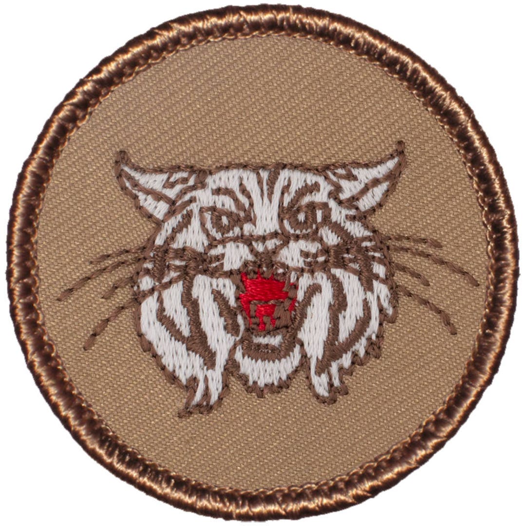 Wildcat Patch (198) 2 Inch Diameter Embroidered Patch - Etsy