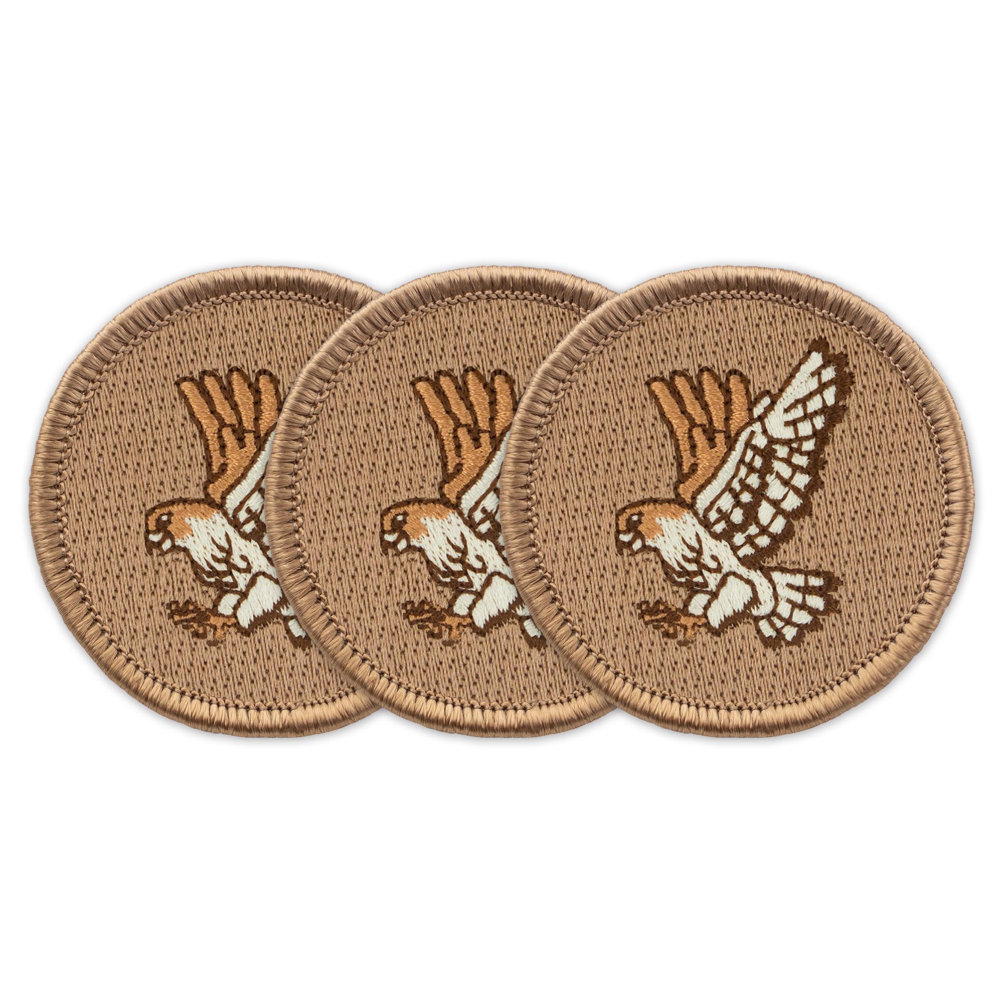 Falcon Patch (036) – 2 Inch Diameter Embroidered Patch - Etsy