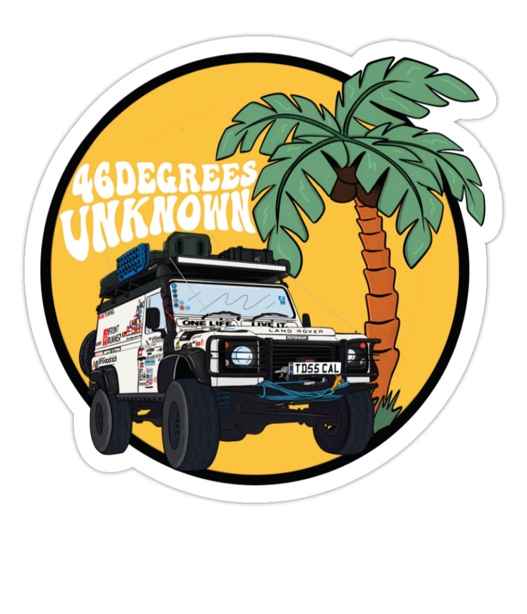 Defender 110 Sticker - Etsy