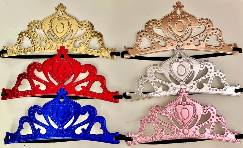 Princess Crown Craft Kit - Rainbow – 12 Foam Crowns With Self-adhesive ...