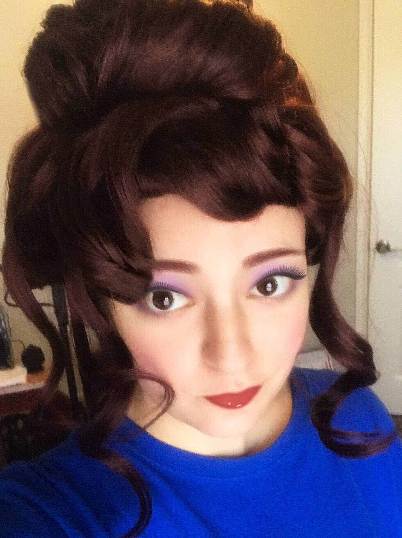 Extra Long Megara Meg Park Style Adult Wig Hercules Mahogany - Etsy