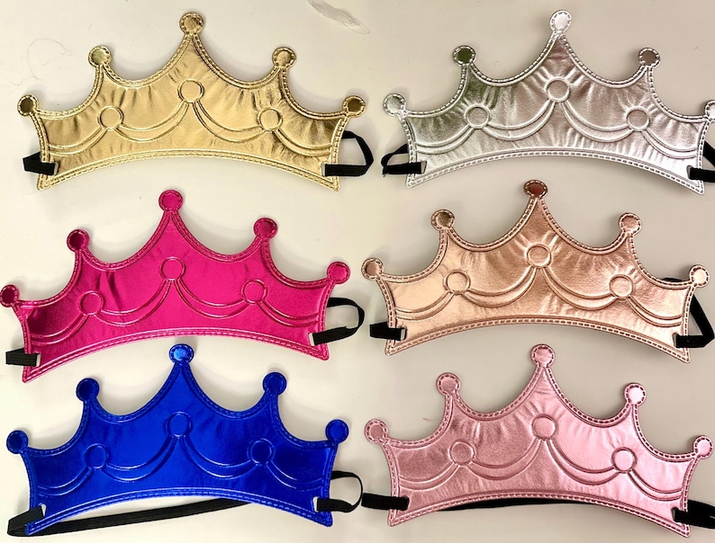 Princess Crown Craft Kit - Rainbow – 12 Foam Crowns With Self-adhesive ...