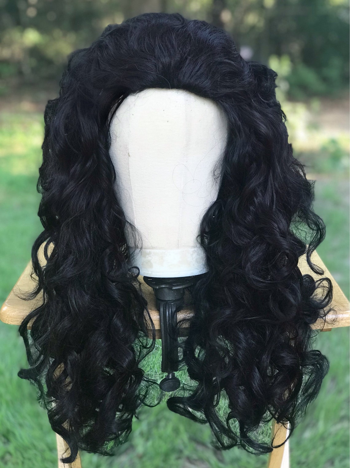 Extra Thick Moana / Mother Gothel Park Style Wig Adult Curly - Etsy