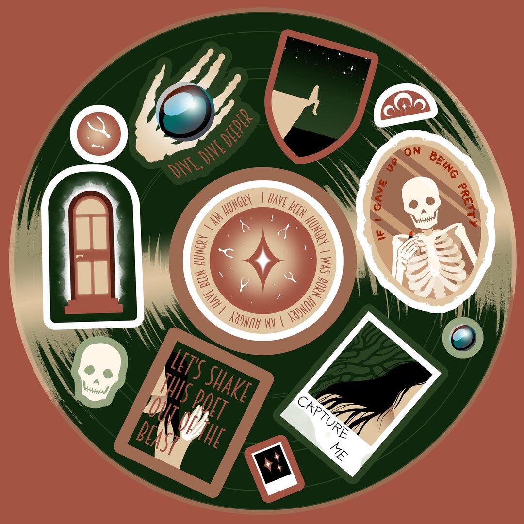 Mitski Lush Sticker Sheet - Etsy