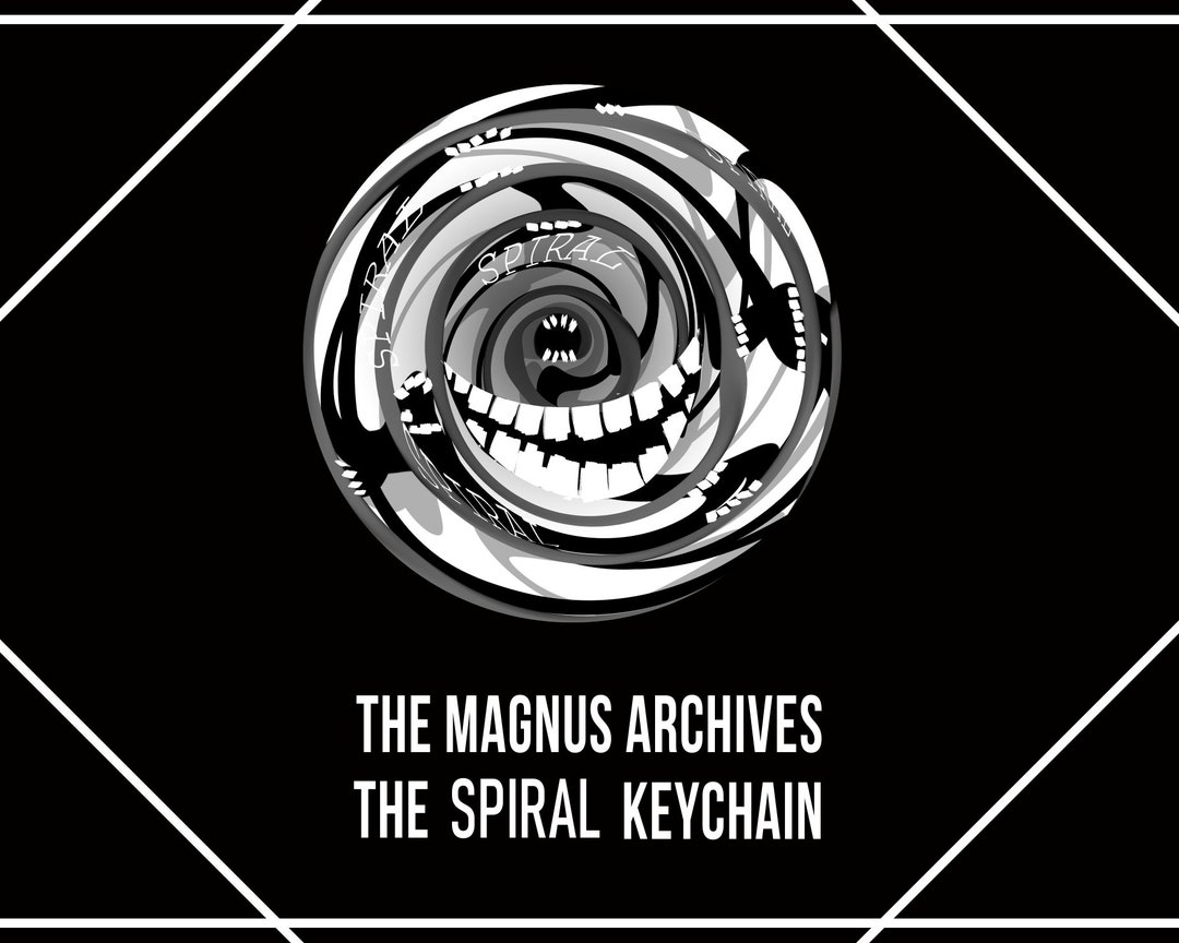 The Magnus Archives | the Spiral Acrylic Charm Keychain - Etsy