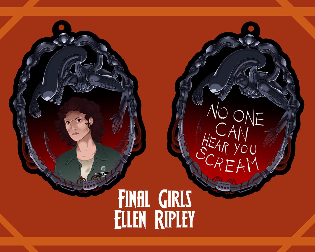 Final Girls | Ellen Ripley Alien Keychain - Etsy