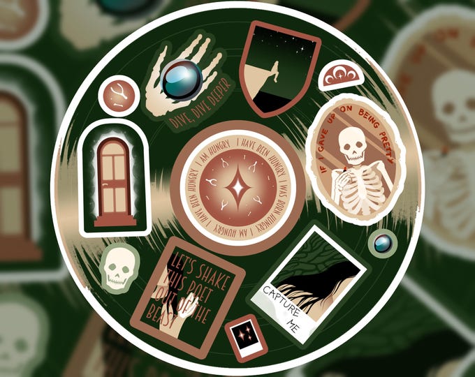 Mitski- Lush Sticker Sheet - Etsy