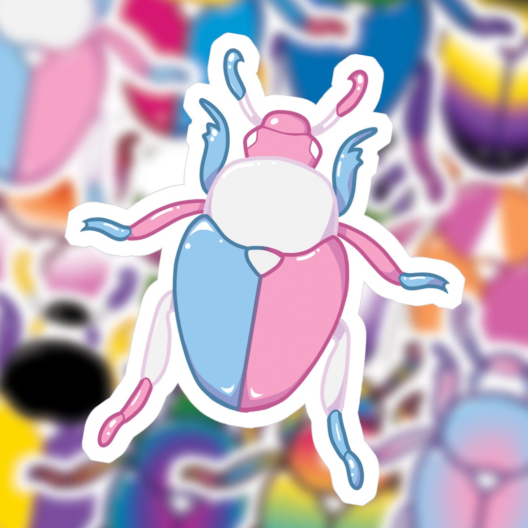Pride Beetles Stickers - Etsy UK