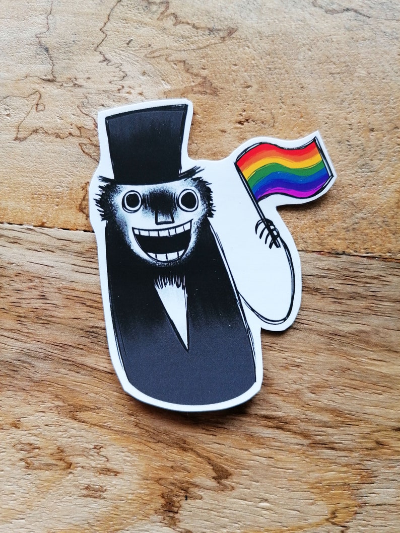 Babadook Pride Sticker - Etsy