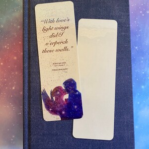 Galaxy Romeo and Juliet Bookmark - Collectible Book Accessory. Literary ...