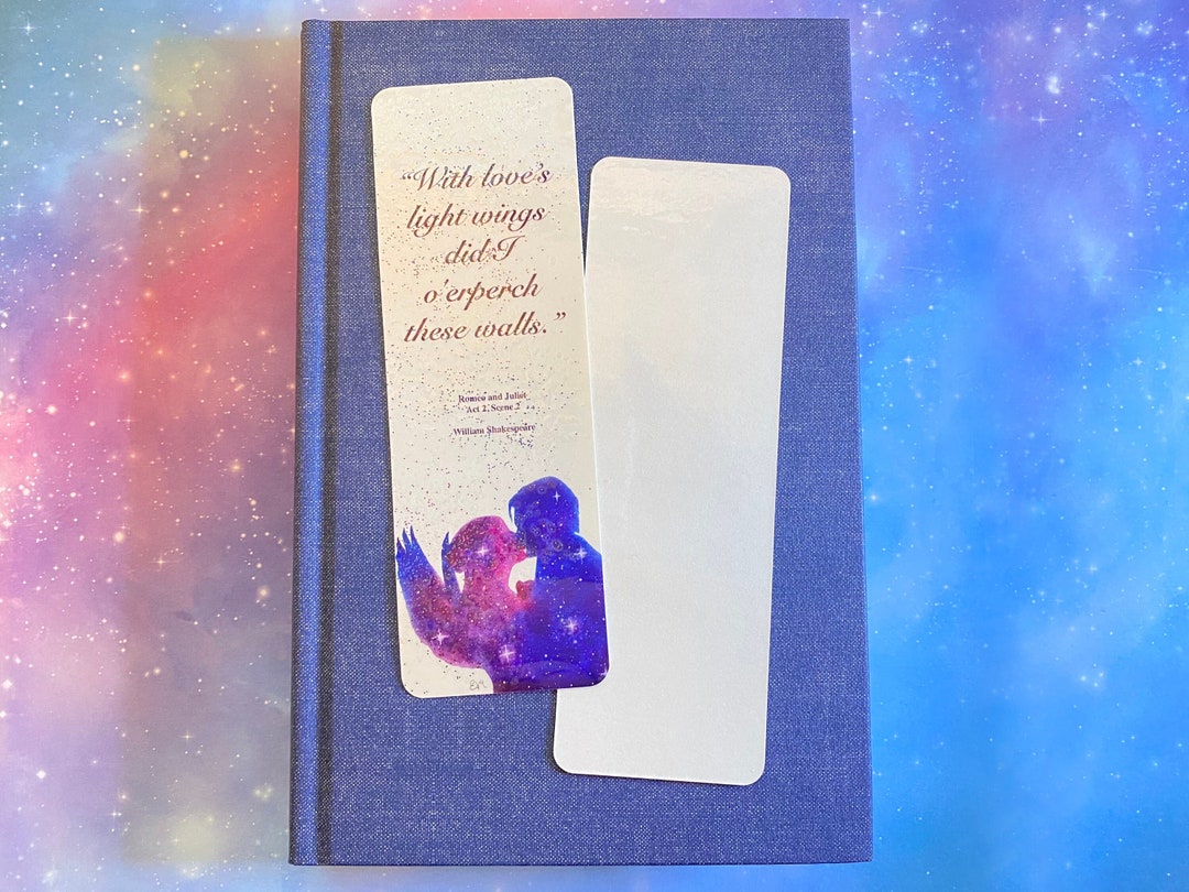 Galaxy Romeo and Juliet Bookmark - Collectible Book Accessory. Literary ...