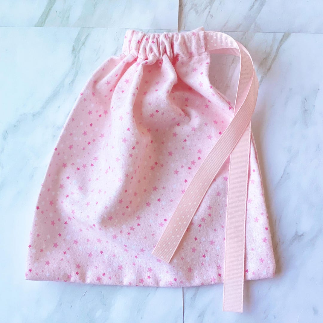 Pink Star Flannel Dance Shoe Bag: Ballet, Tap, Pointe - Etsy