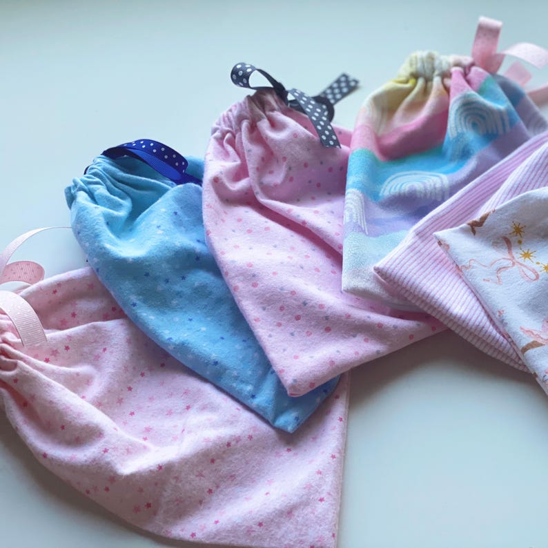 Pink Star Flannel Dance Shoe Bag: Ballet, Tap, Pointe - Etsy