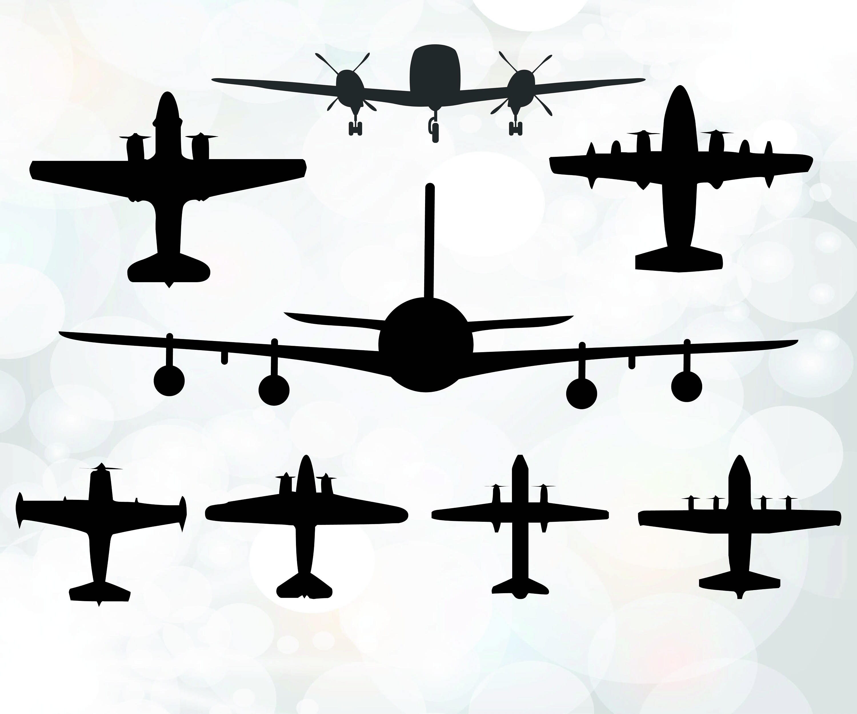 Planes SVG File Airplanes SVG Plane Cricut SVG Plane | Etsy