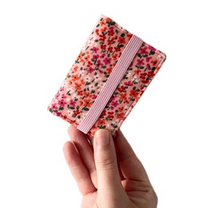 Handmade 100% Cotton Fabric Card Holder | Credit Card Holder Wallet ...