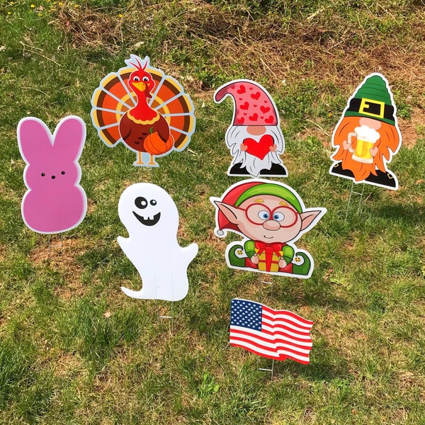 Holiday Yard Art - Etsy