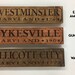 Wood Town Signs | Custom Wood Signs | Hometown Wooden Signs | City ...