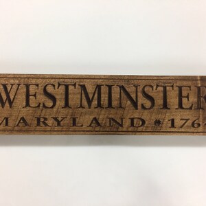 Wood Town Signs | Custom Wood Signs | Hometown Wooden Signs | City ...