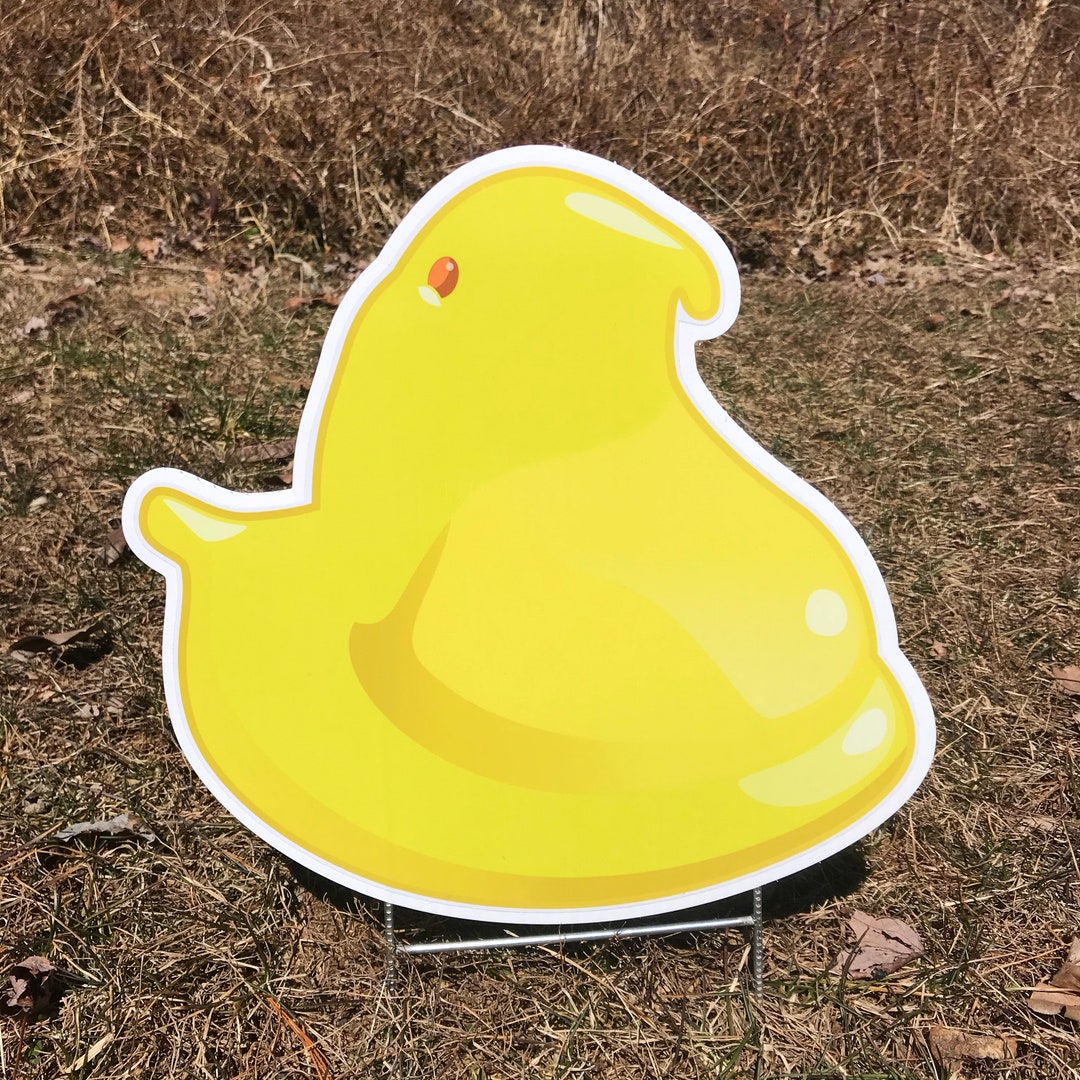 Peep Yard Signs | Easter Yard Decorations | Chicks | Coroplast Signs ...