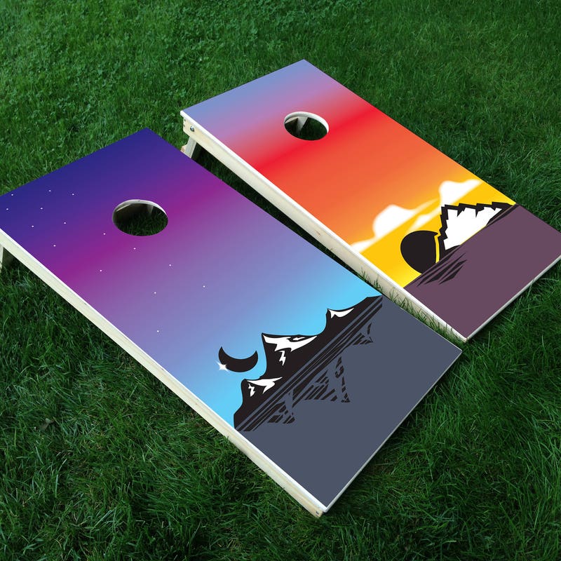 Cornhole Board Decals - Etsy
