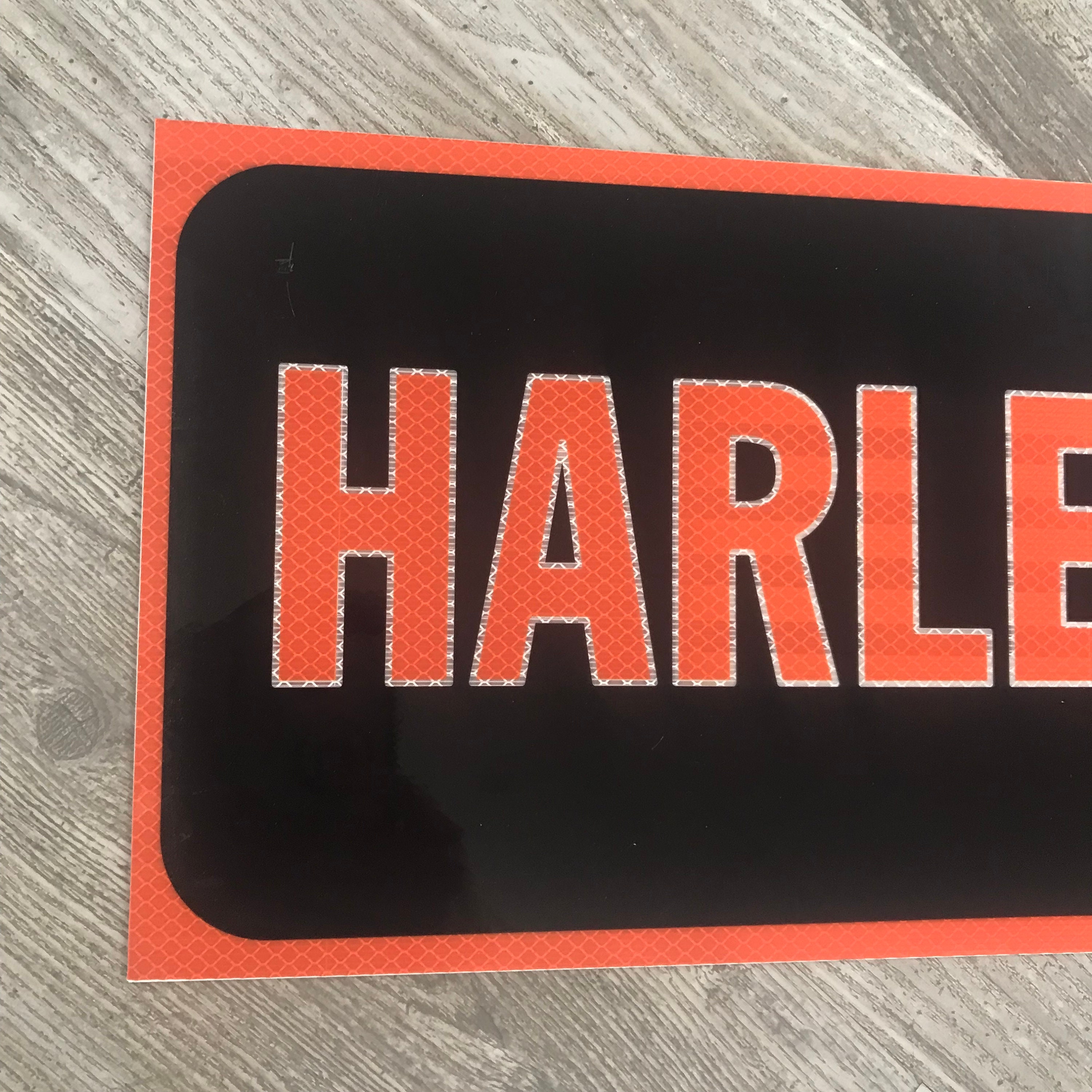 Harley Davidson Way Street Sign Biker Street Sign | Etsy