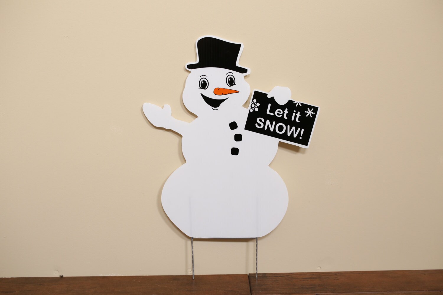 Snowman Lawn Decor Yard Signs Christmas Lawn Sign | Etsy