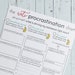 Anti Procrastination Chart // Printable // Coping Skills // - Etsy