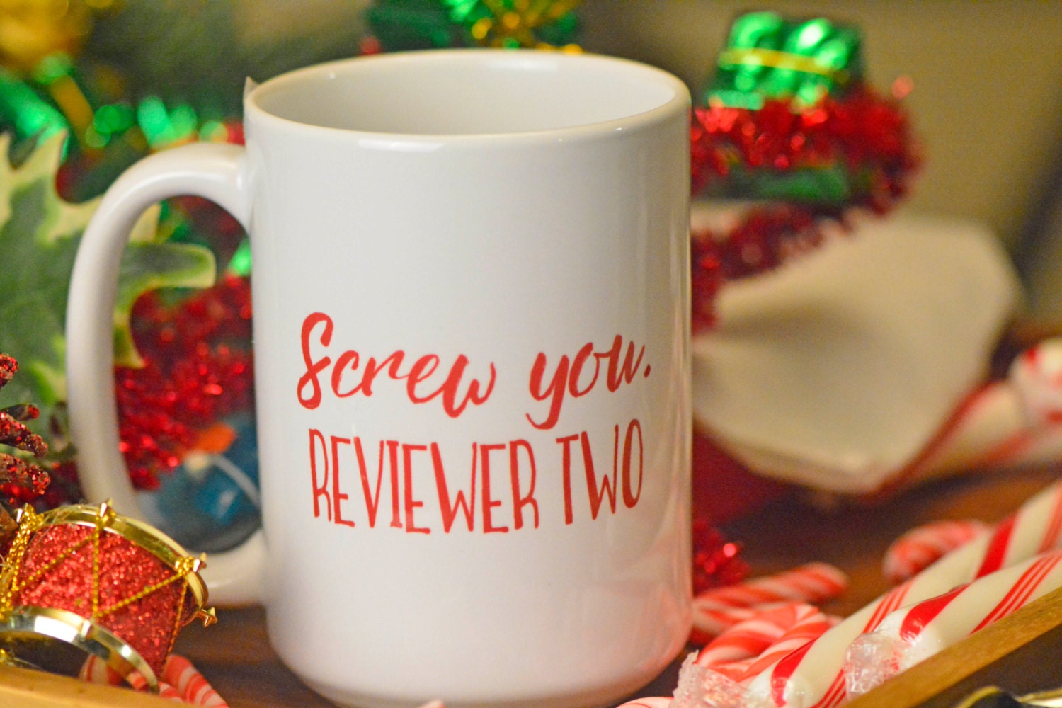 Screw You Reviewer 2 Mug // Academic Humor Mug// Graduate - Etsy