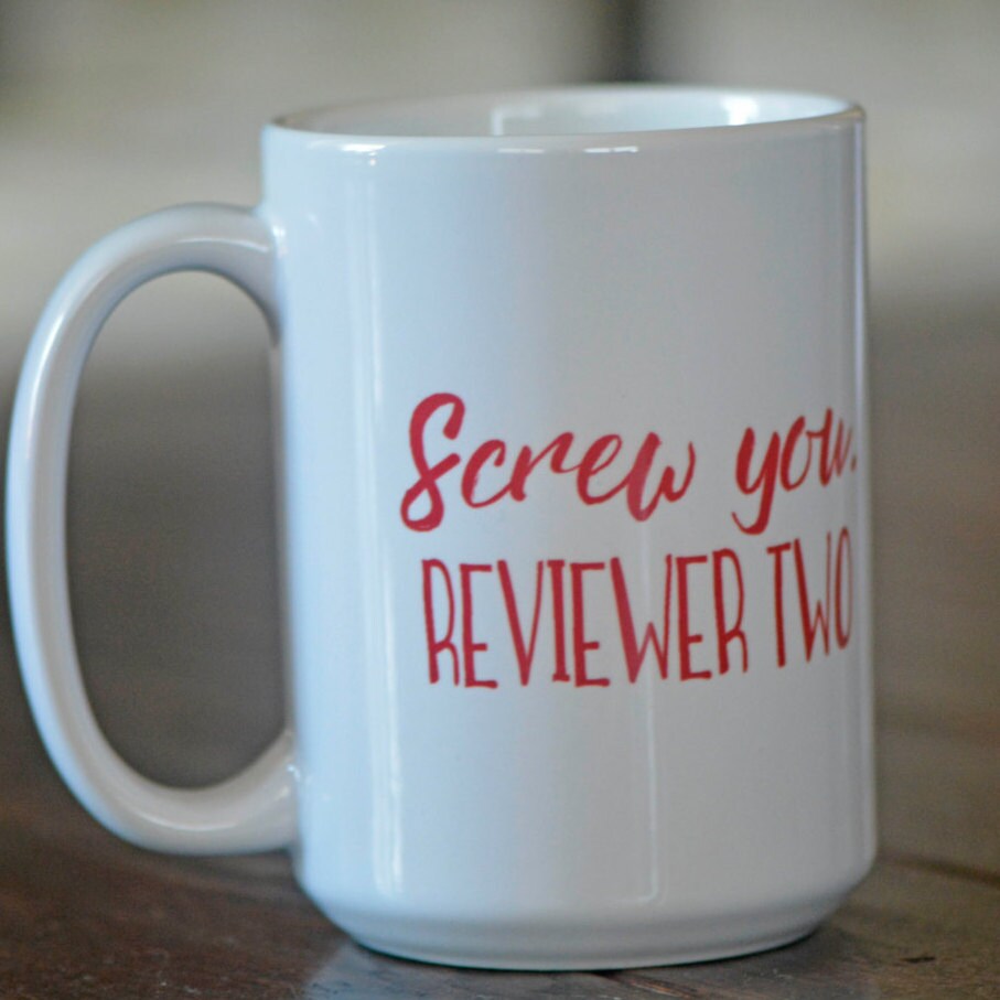 Screw You Reviewer 2 Mug // Academic Humor Mug// Graduate - Etsy