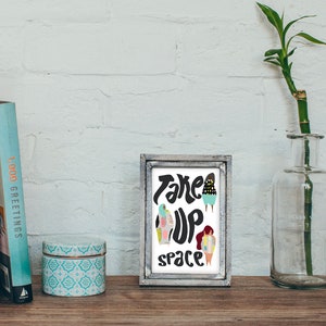 Physical Print / Take up Space / Women of Color / Social Justice ...