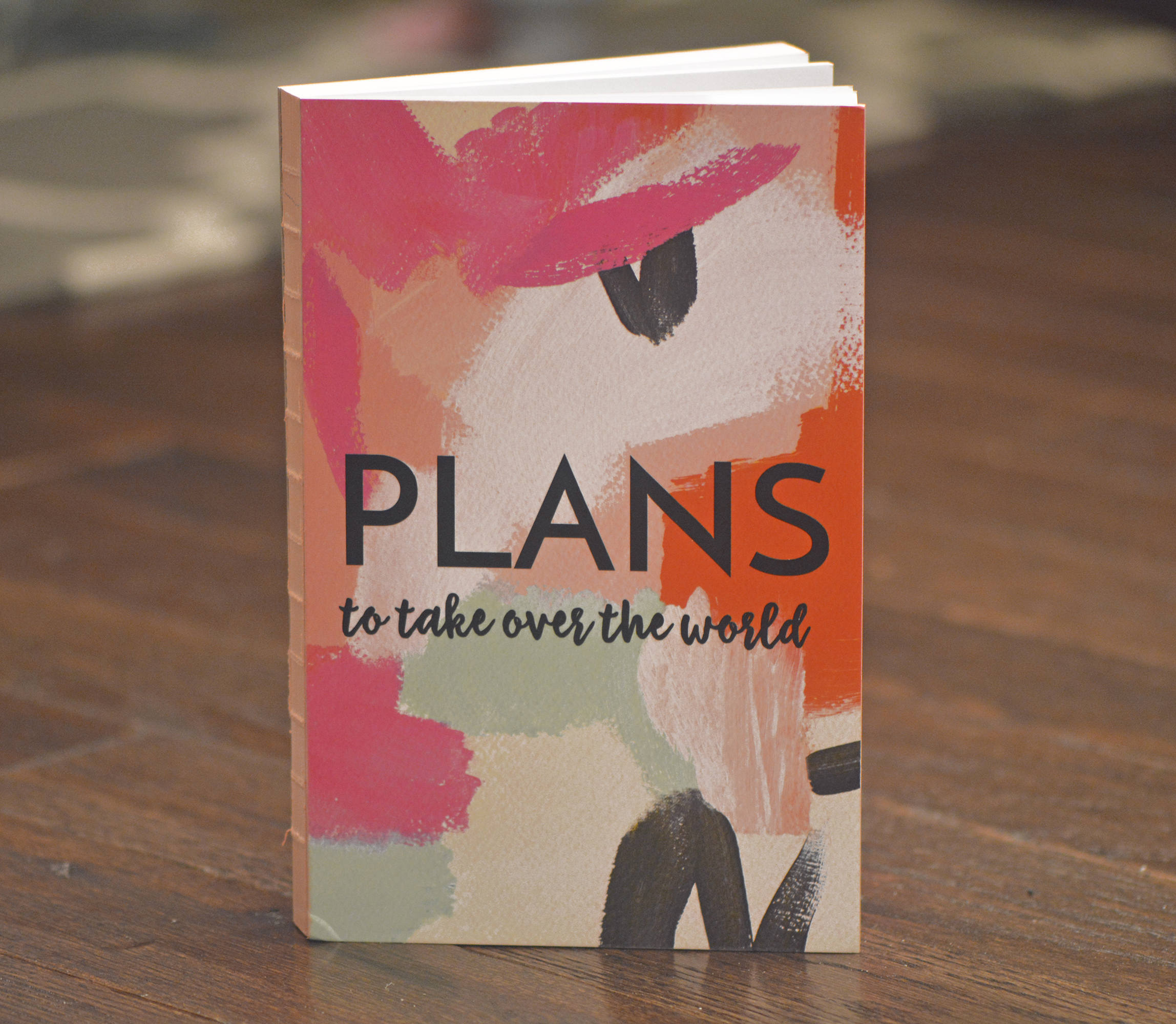 Funny Notebook // Plans to Take Over the World // Custom - Etsy