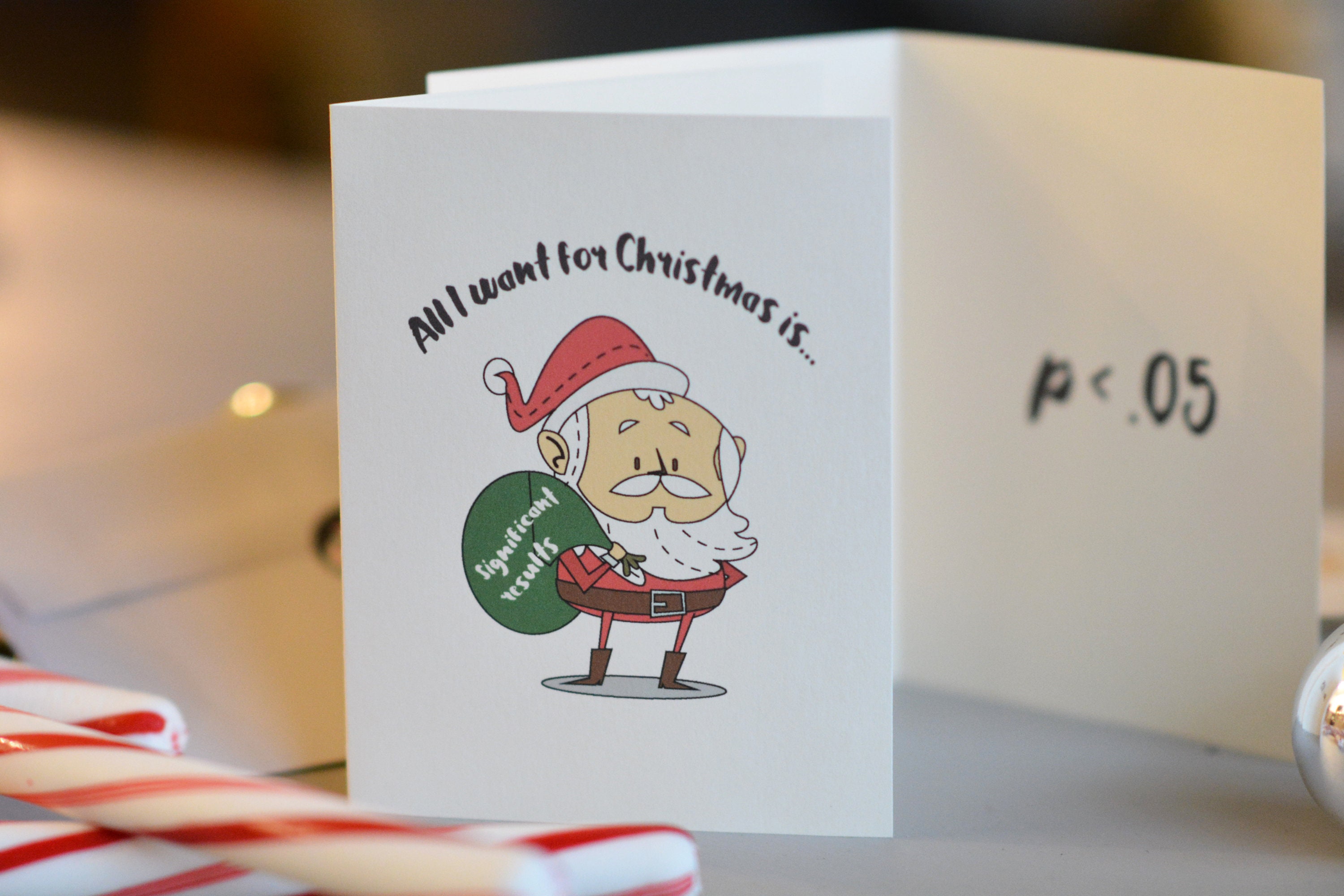 Grad Student Christmas Card // Digital Card // Digital Print - Etsy