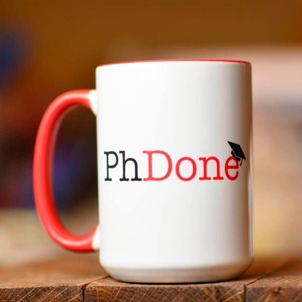 Phd Student Mug - Etsy
