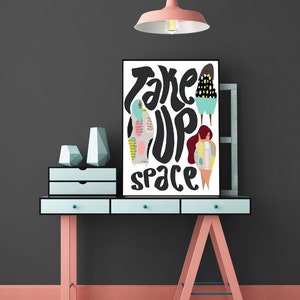 Physical Print / Take up Space / Women of Color / Social Justice ...