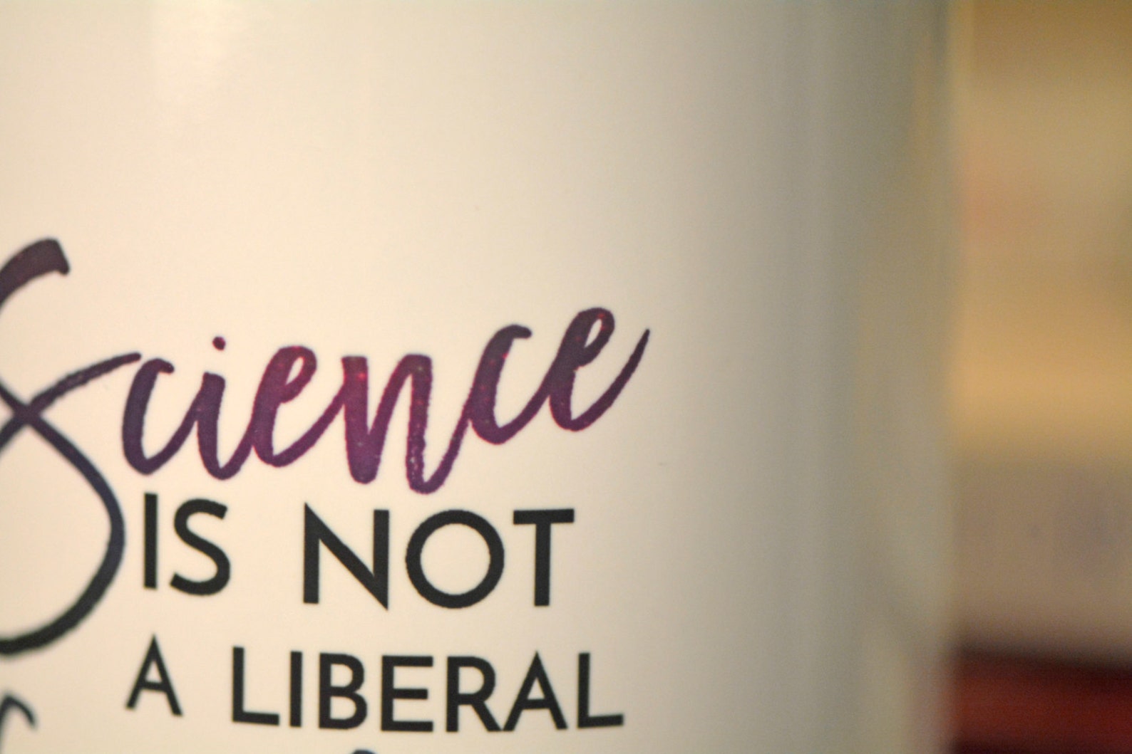 Science is Not a Liberal Conspiracy // Funny Mug // Gift for - Etsy