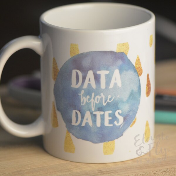 Show Me the Data Mug - Etsy
