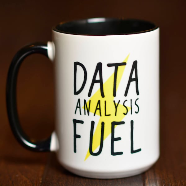 Show Me the Data Mug - Etsy