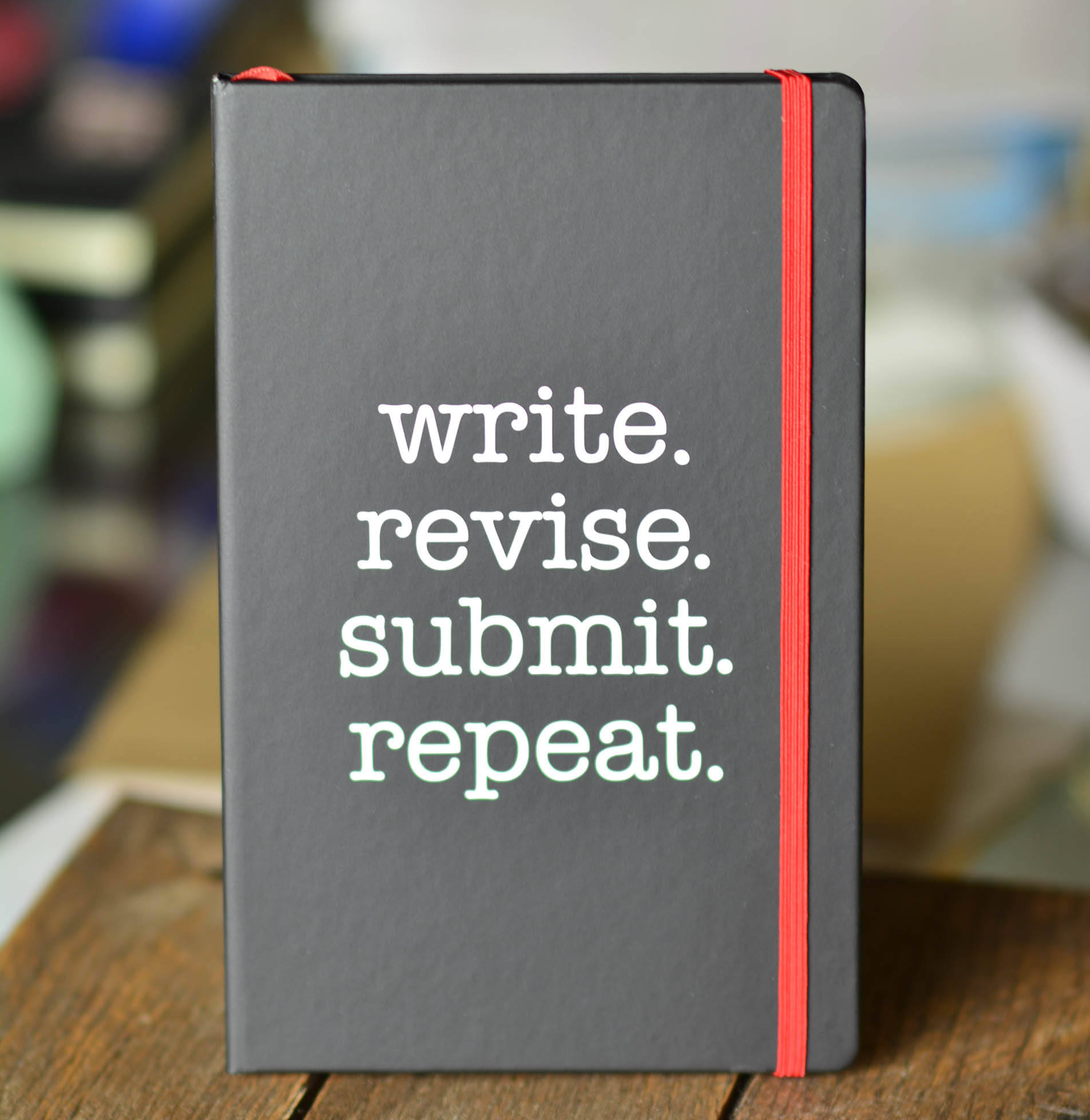Write. Revise. Submit. Repeat. / Writing Inspiration Journal / | Etsy